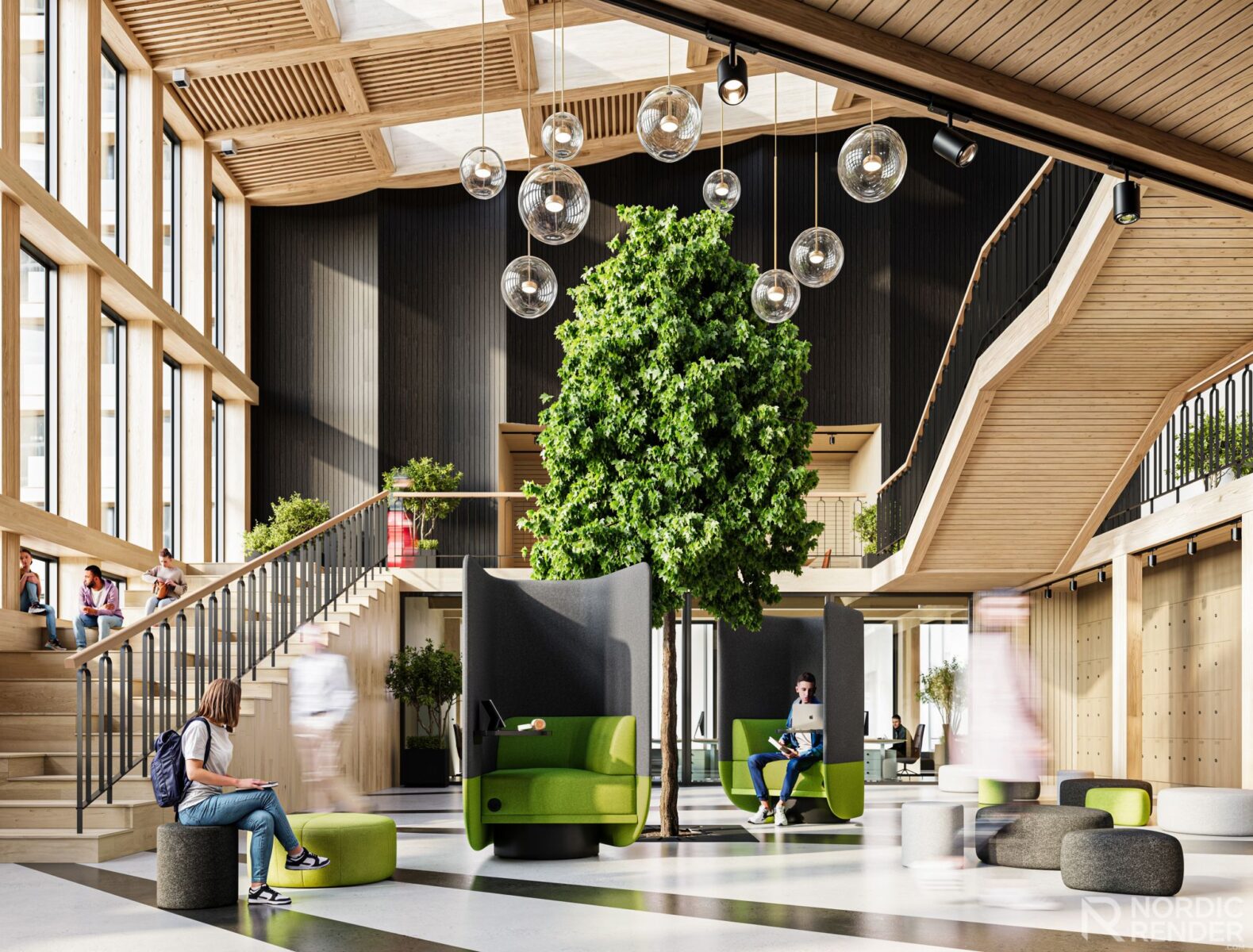 CONNECT swivel chair / arm chair - Acoustic booths, Sofas and armchairs ...